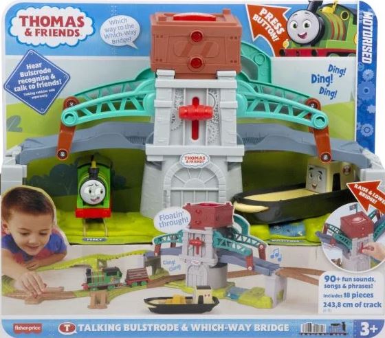 Thomas & Friends Motorised Talking Bulstrode & Which-way Bridge ...