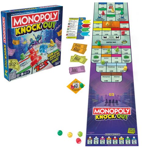 Monopoly Knockout Board Game — ToyWauchope