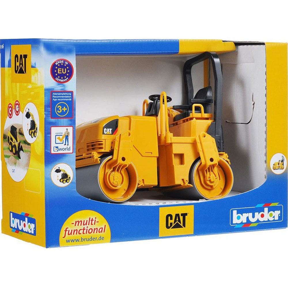 Bruder Cat Asphalt Drum Roller — ToyWauchope