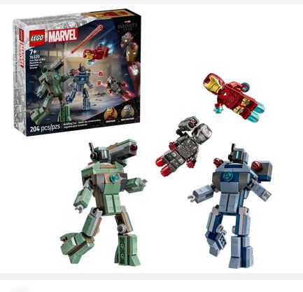 Lego 76320 Marvel Iron Man & War Machine Vs. Hammer Drones — ToyWauchope