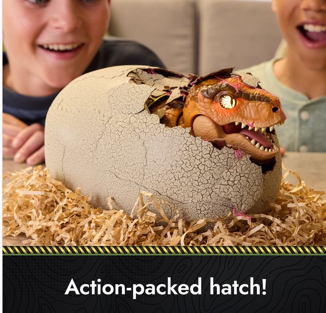 Jurassic World Primal Hatch Interactive T Rex — ToyWauchope