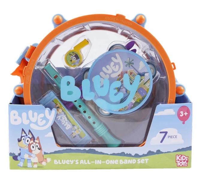 Bluey All In One Band Drum Set 7 Pc — ToyWauchope