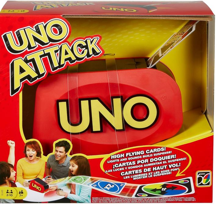 Uno Attack Family Electronic Card Game — ToyWauchope